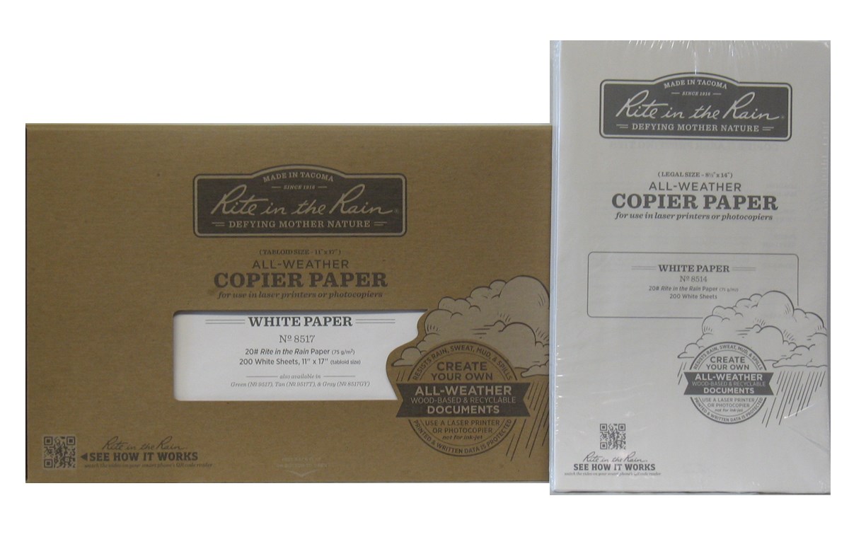 Sheets "Rite-in-the-Rain" | Dendrotik