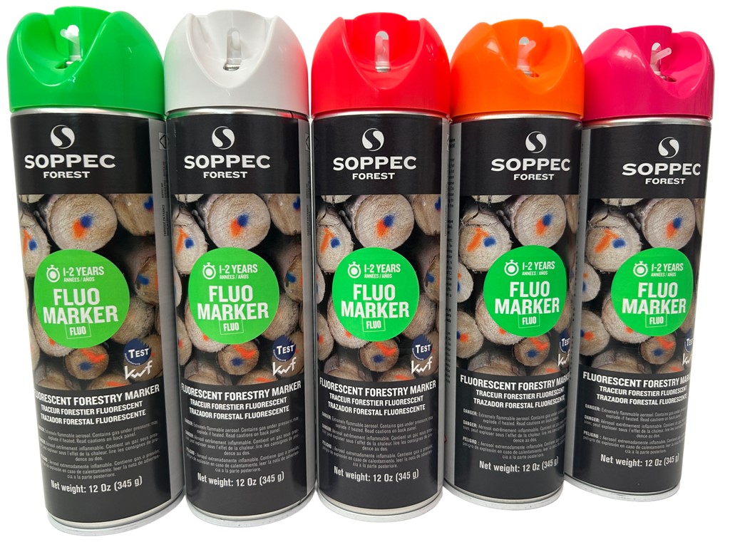 Soppec Fluo Marker -Paint to mark trees | Dendrotik