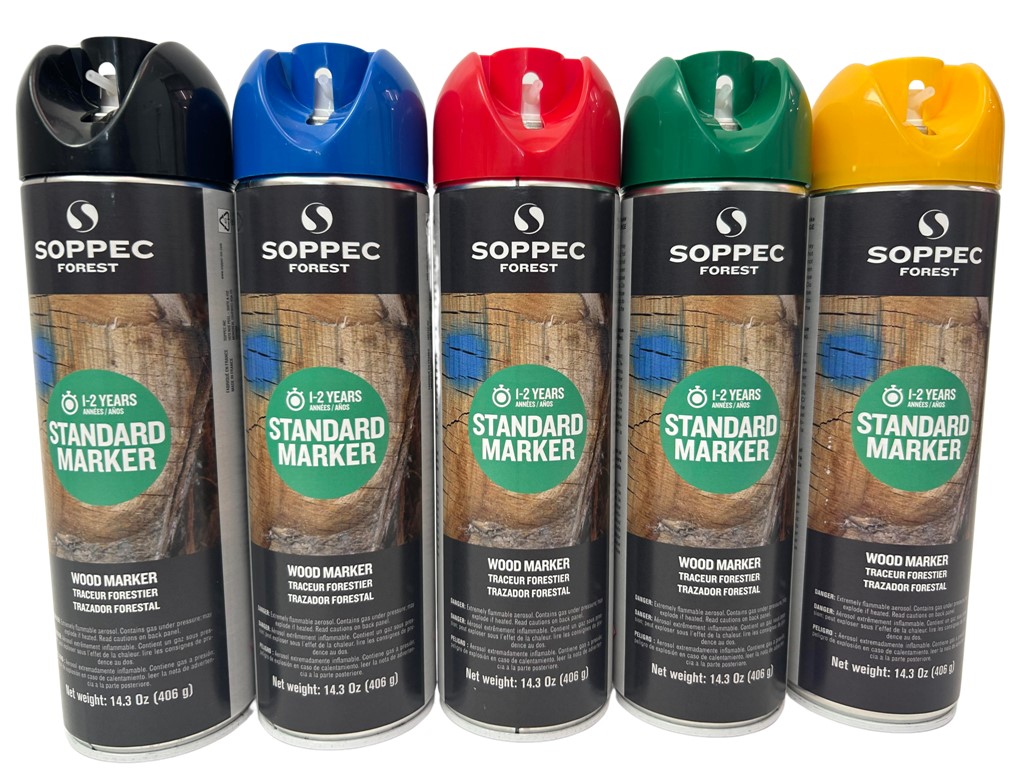 Peinture Soppec pour marquer les arbres où billots ''Standa | Dendrotik